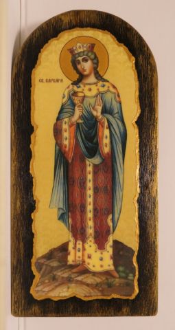 Svätá ikona - sv. Barbora